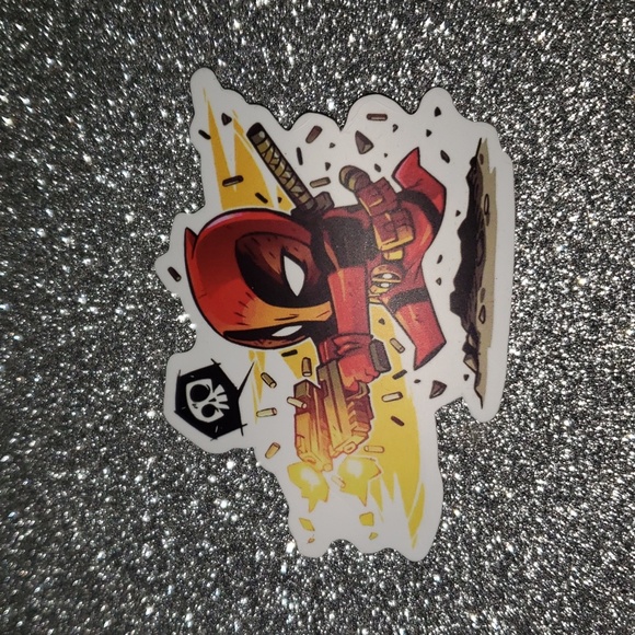 Marvel | Design | Marvel Deadpool Waterproof Sticker | Poshmark